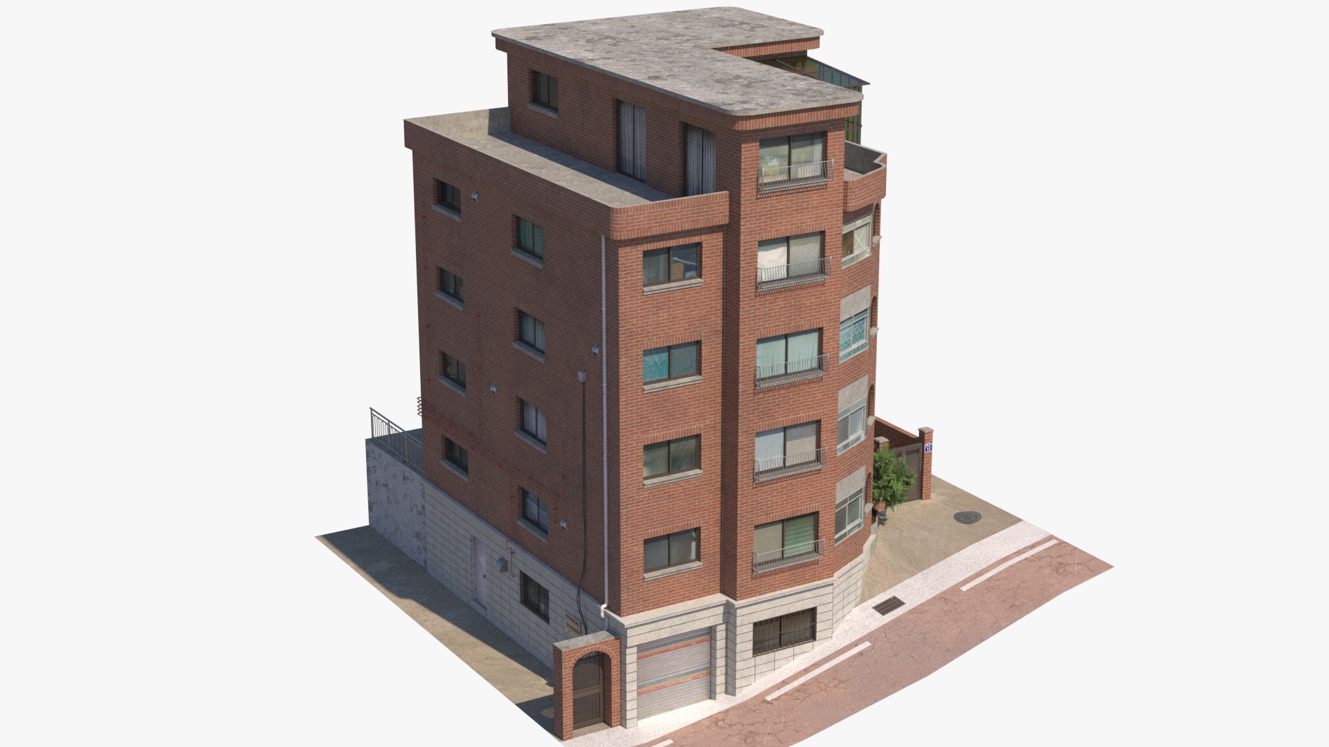 Bomung-ro Building 3D - TurboSquid 2248829