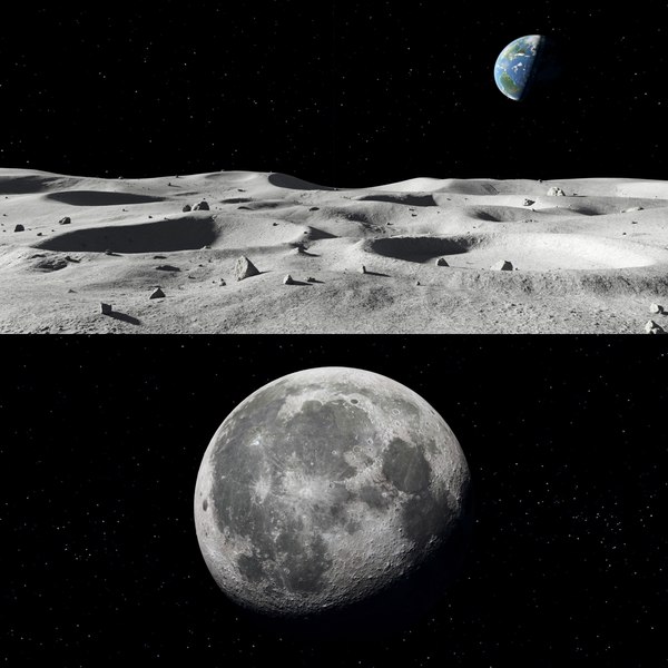 Moon 3D Models for Download | TurboSquid