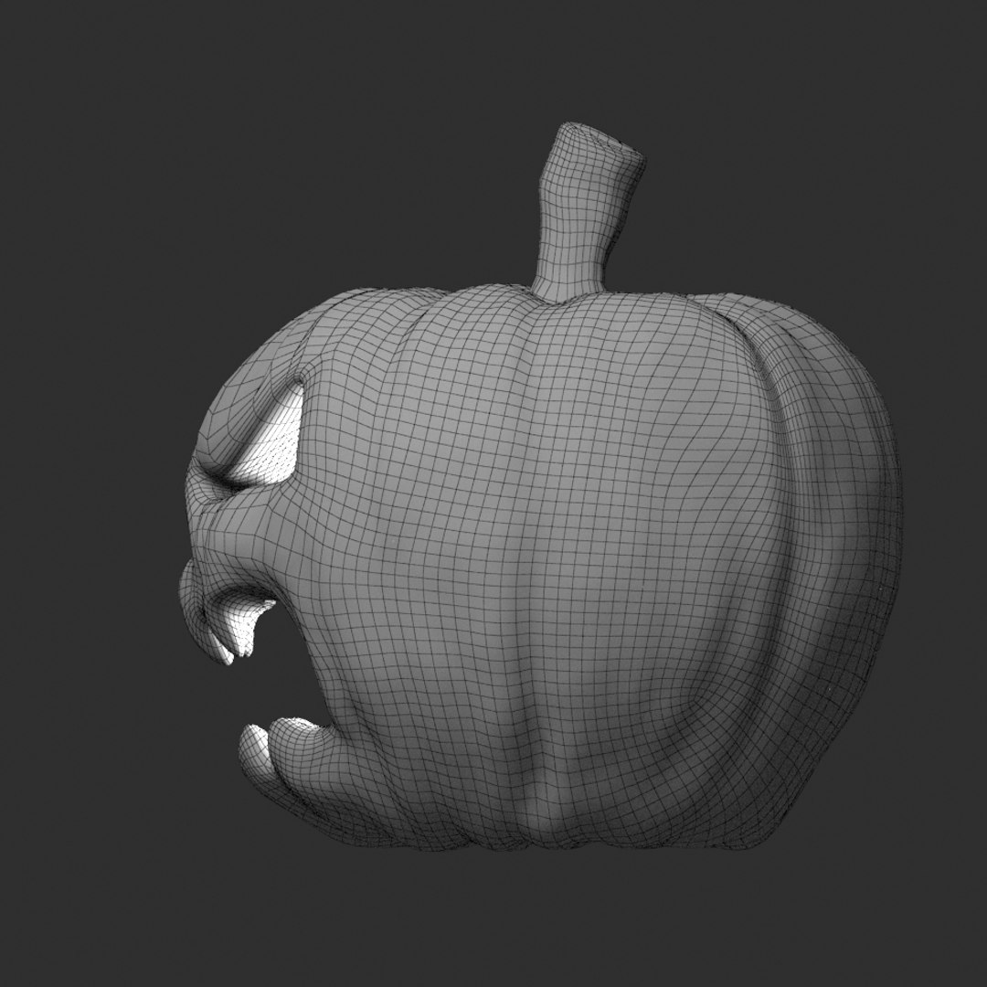 3D Model Pumpkin Modelled - TurboSquid 1338725