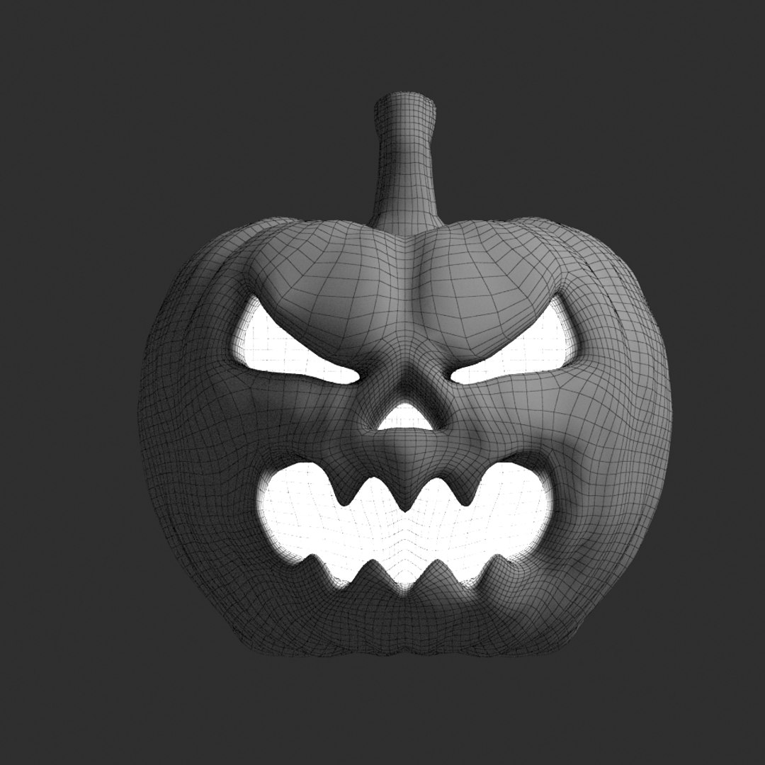 3D Model Pumpkin Modelled - TurboSquid 1338725