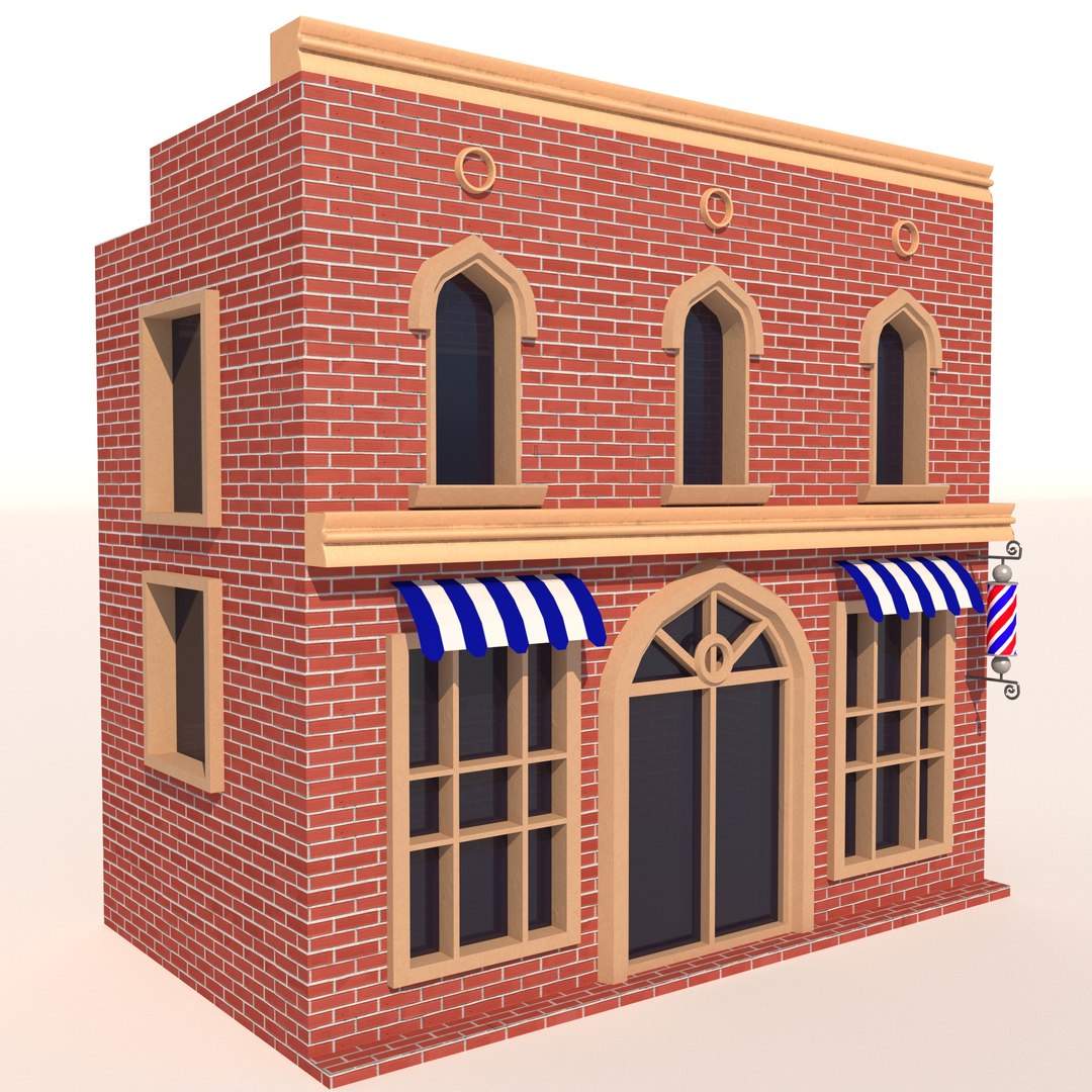 3D store architecture model - TurboSquid 1540131