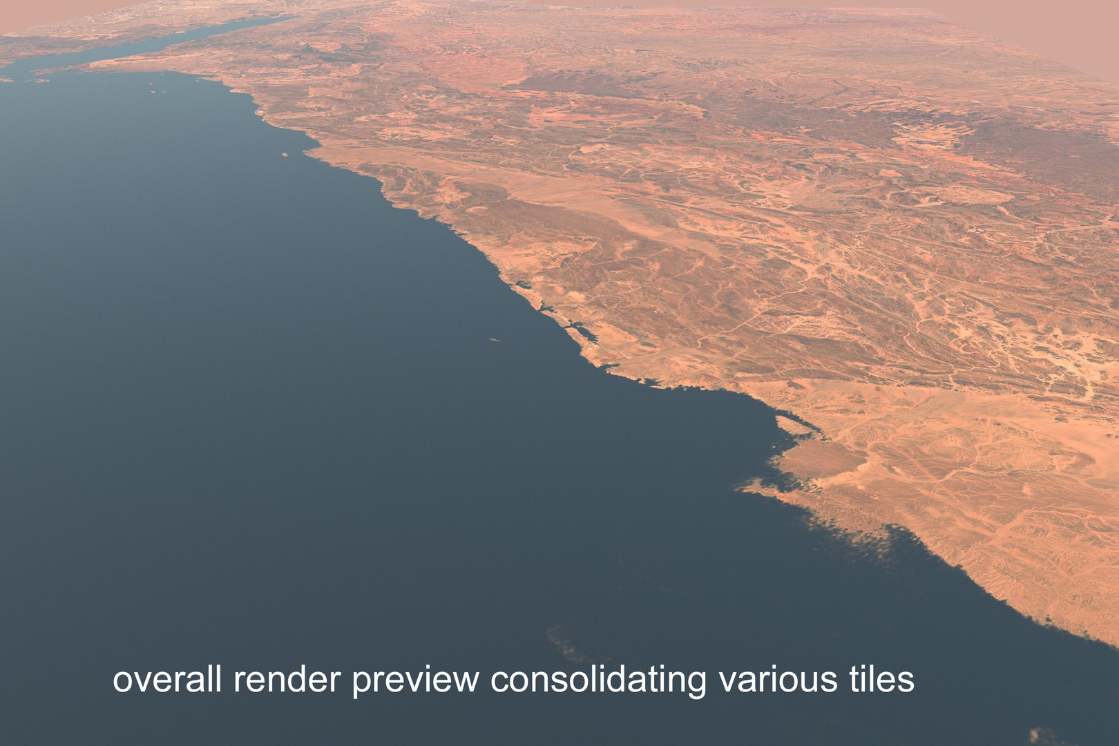 3D Model NEOM City N26 E34 Topography Saudi Arabia - TurboSquid 1791464
