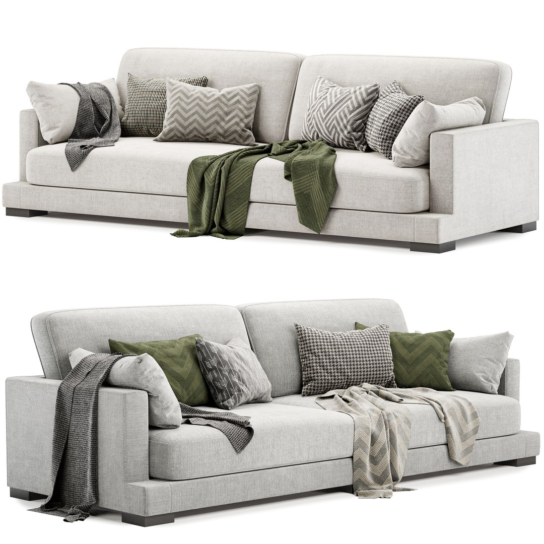 3D Vento Sofa 4 Seater - TurboSquid 2306700