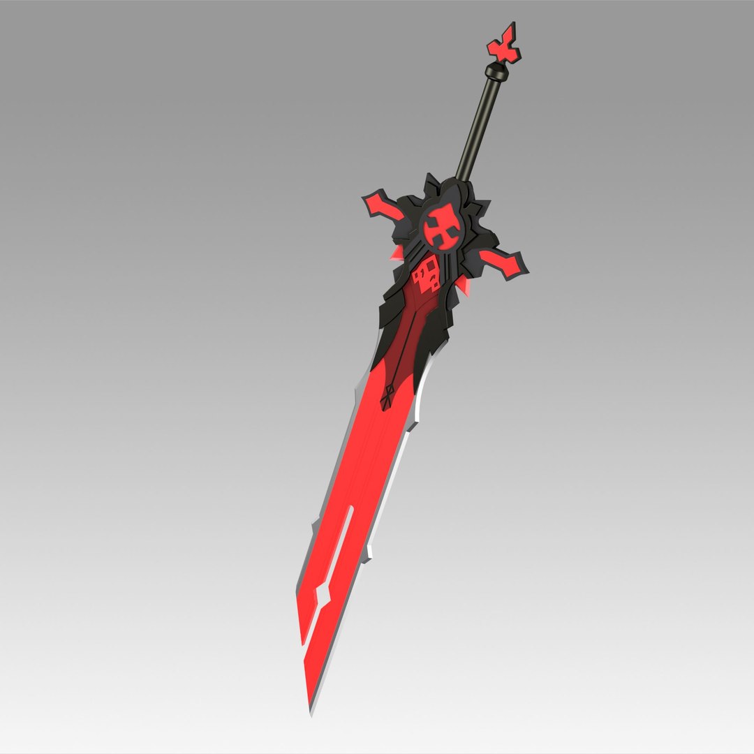 Genshin impact diluc 3D model - TurboSquid 1707640