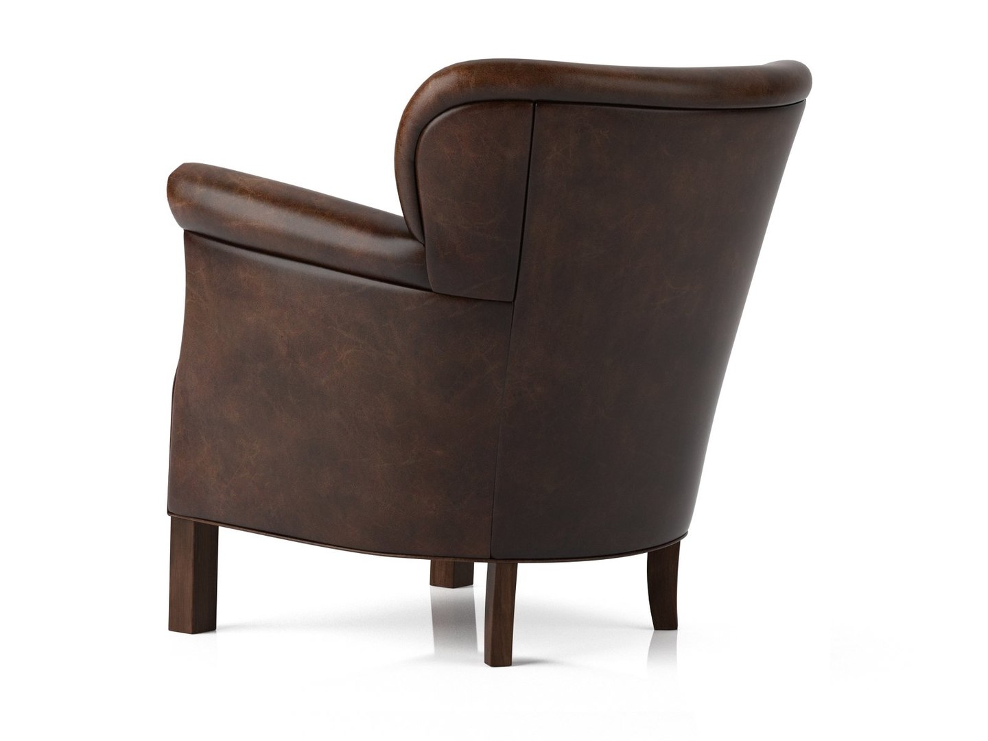 Professor s leather chair 3D model - TurboSquid 1175320