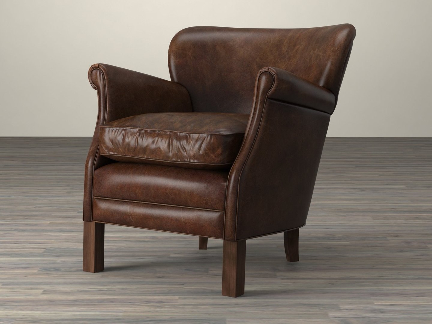 Professor s leather chair 3D model - TurboSquid 1175320