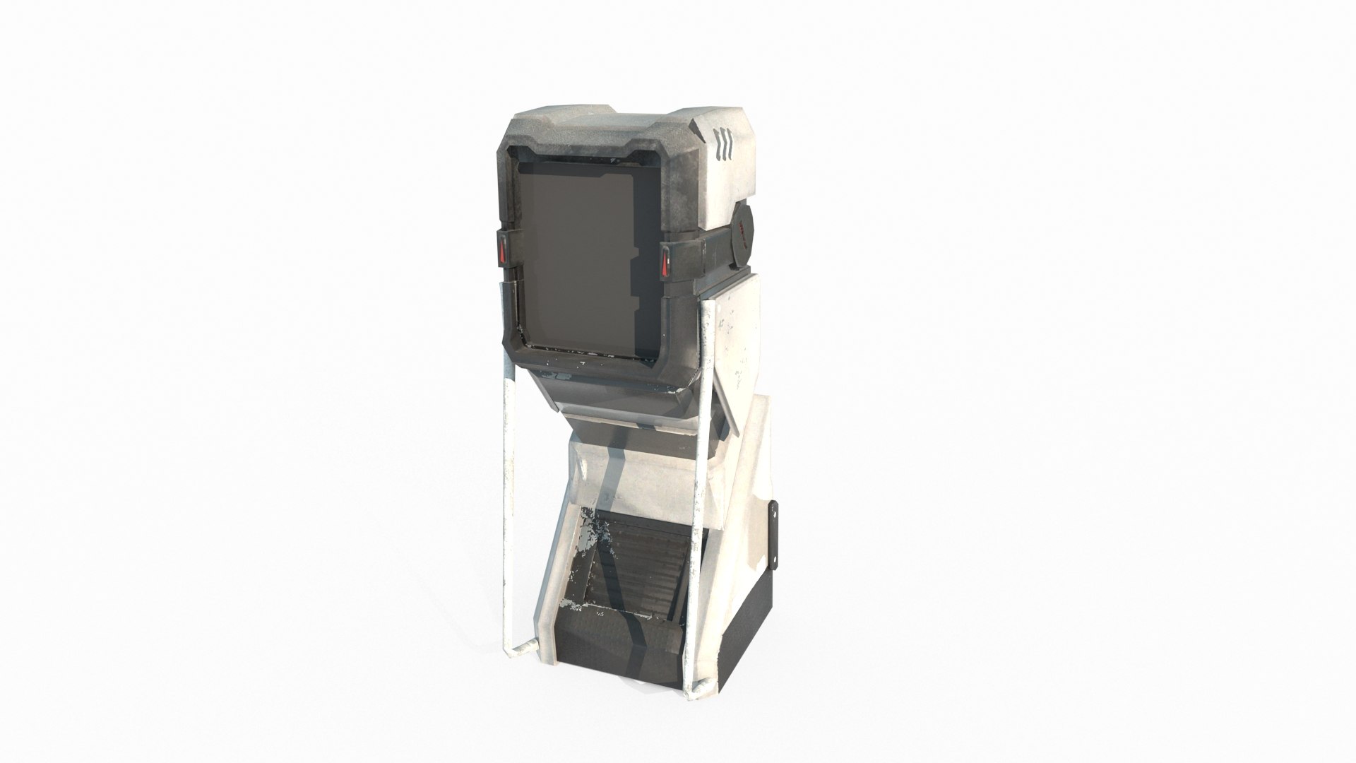 3D Model Future Sci-fi All-in-one Computer - TurboSquid 2277017