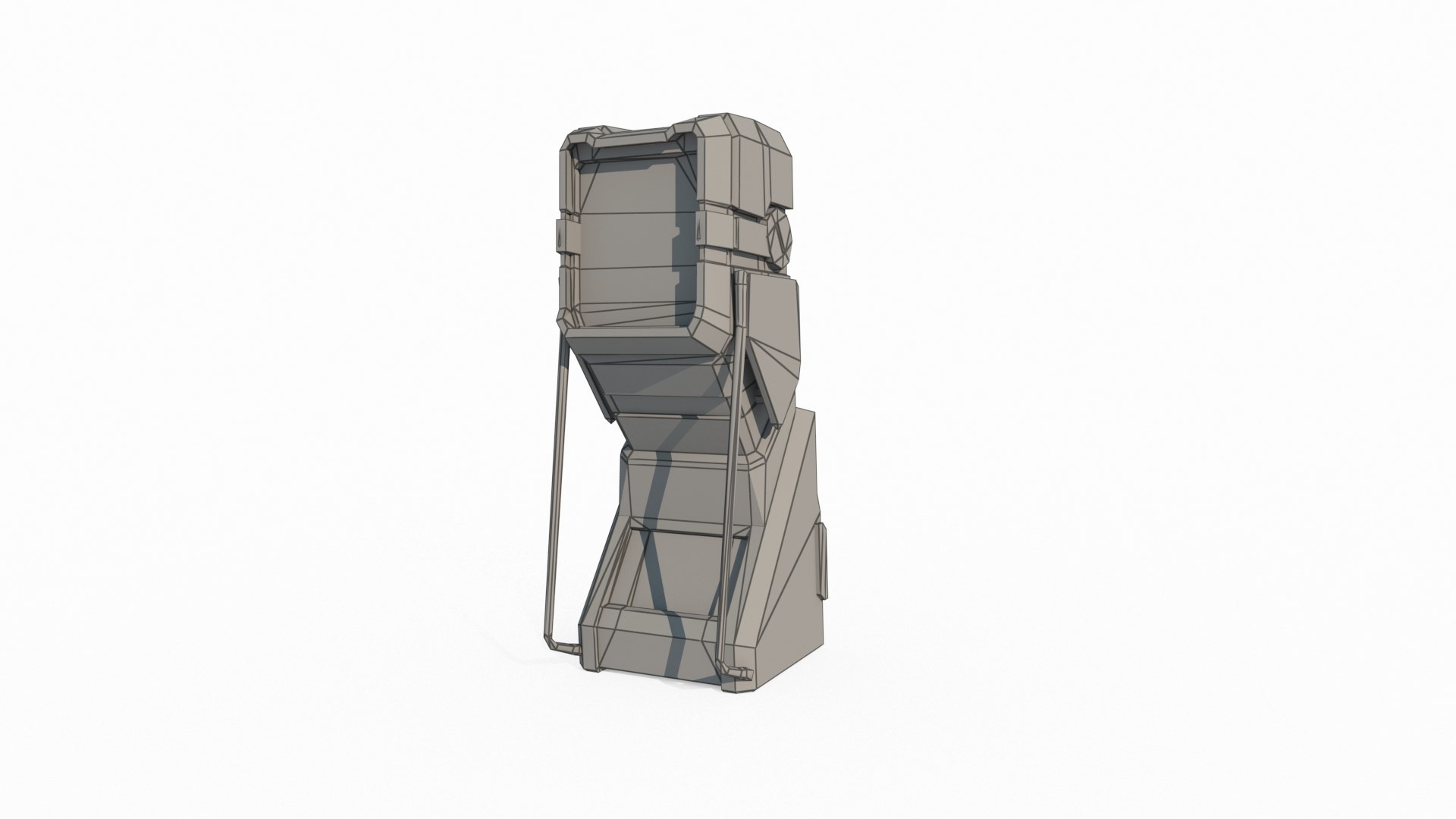 3D Model Future Sci-fi All-in-one Computer - TurboSquid 2277017