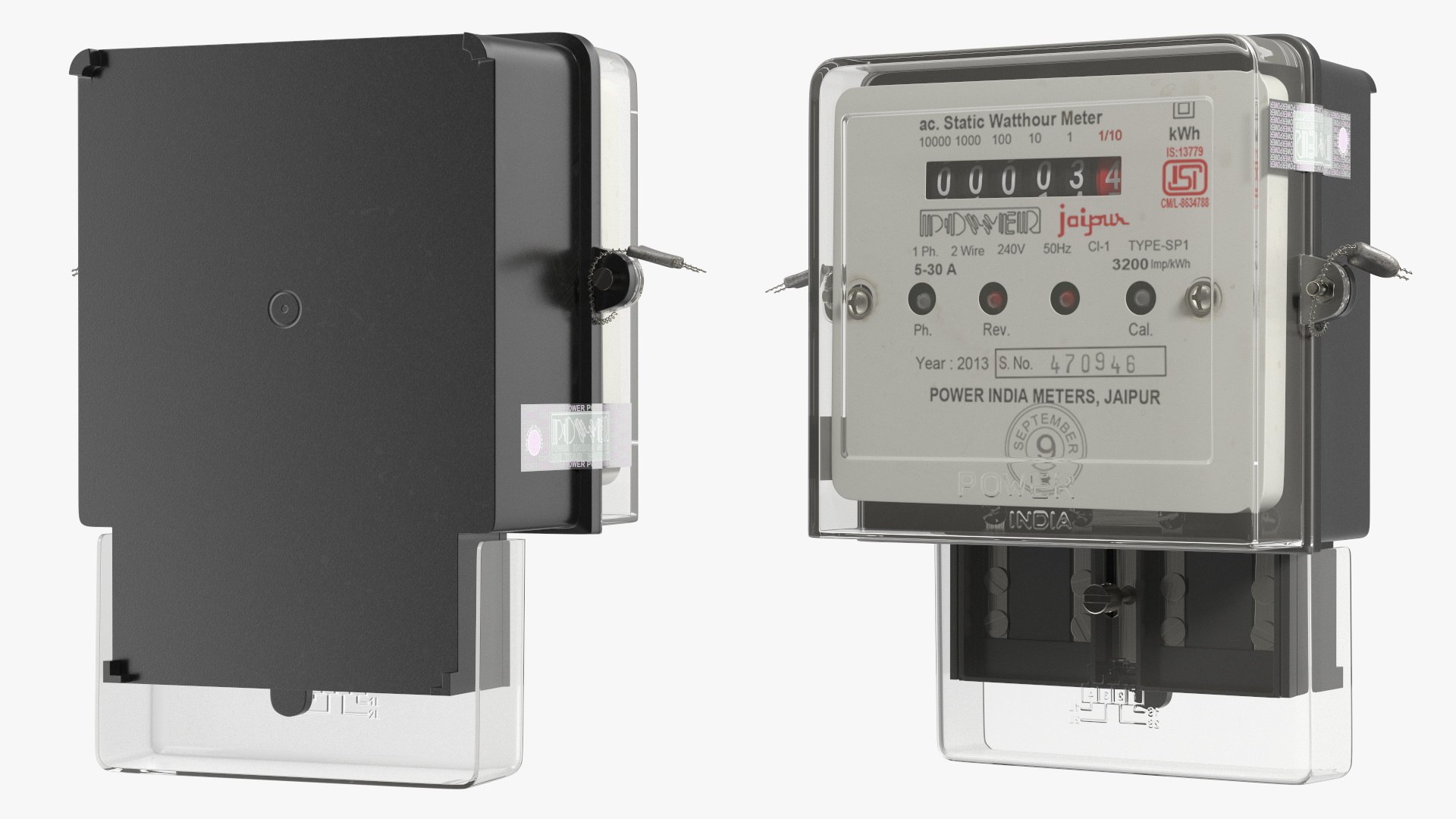 3D Model Jaipur Electricity Meter - TurboSquid 2070413