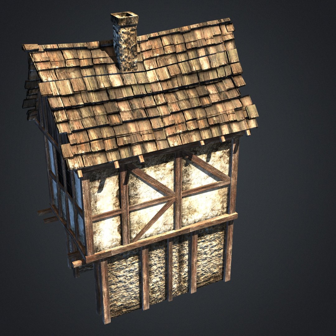 Medieval House 3d Model