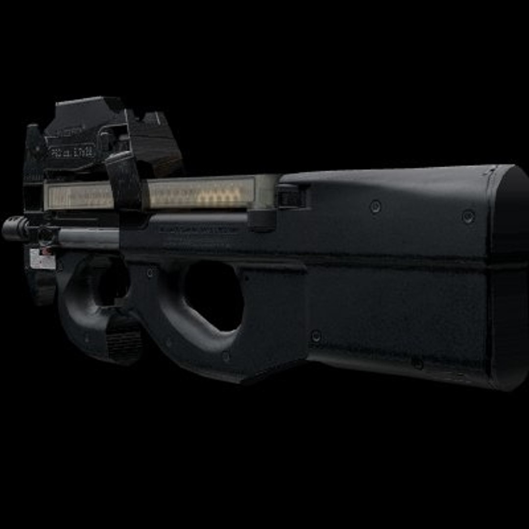 Fn P90 3d Model