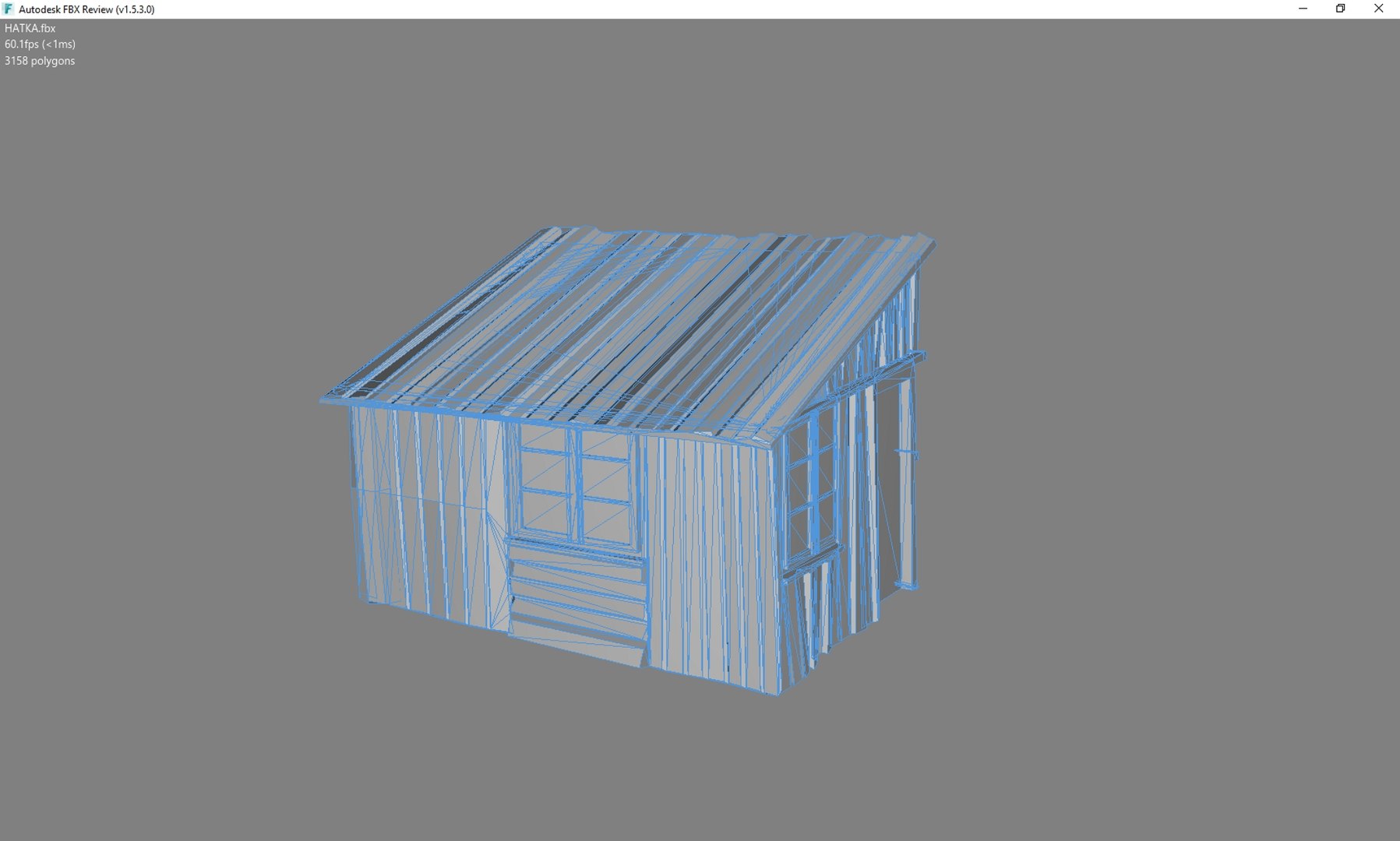Old Country Cottage 3D Model - TurboSquid 2429900