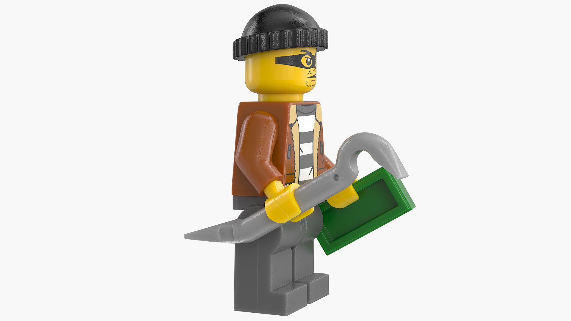 3D Lego Minifig Male Crook - TurboSquid 2209895