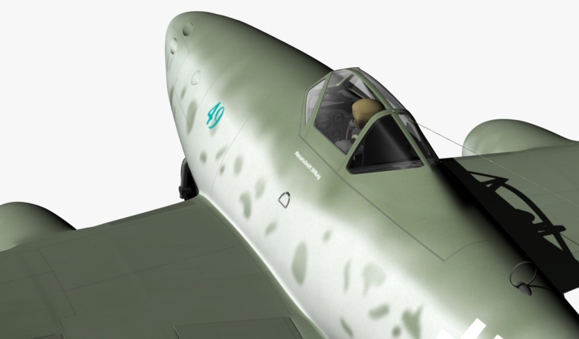 Messerschmitt Me-262 3d Model