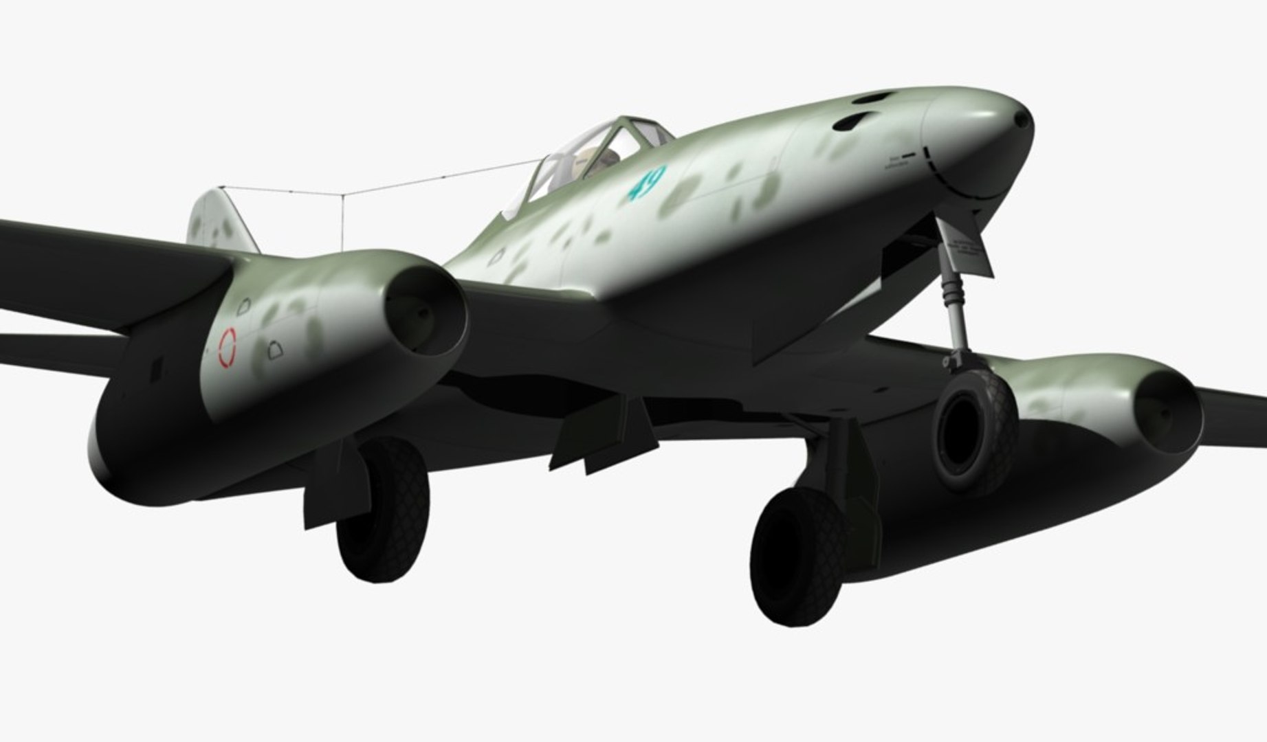 Messerschmitt Me-262 3d Model