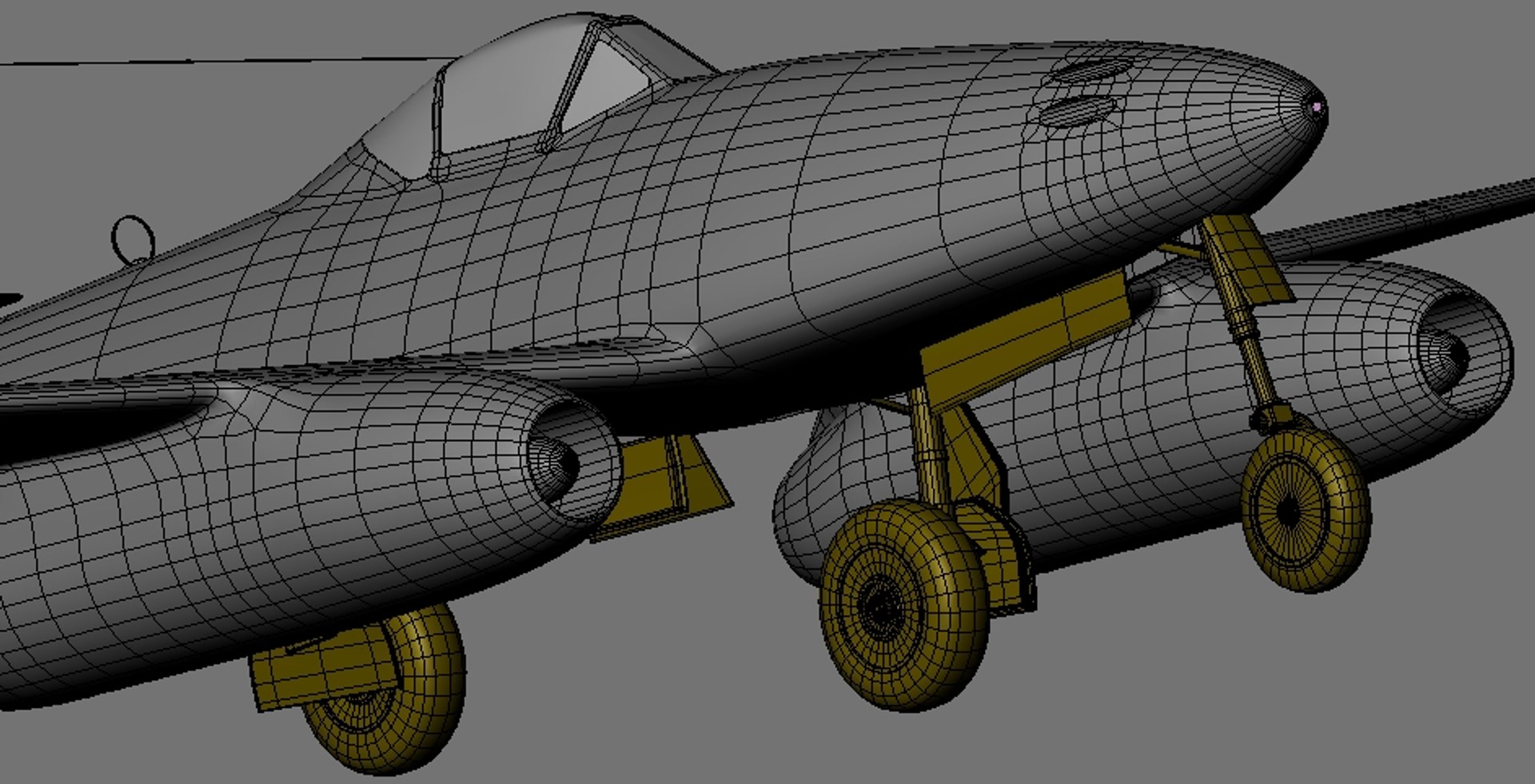 Messerschmitt Me-262 3d Model