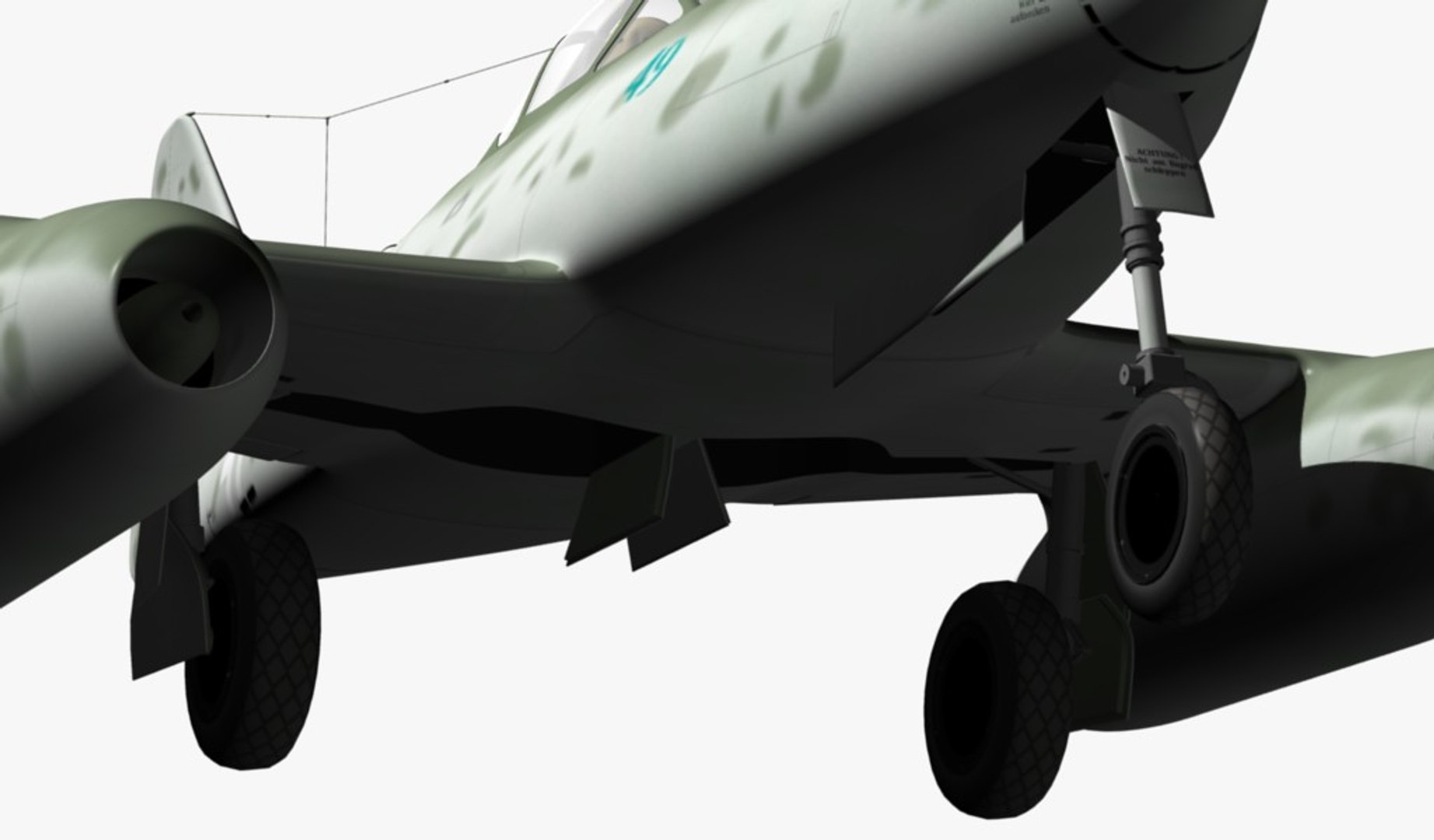 Messerschmitt Me-262 3d Model
