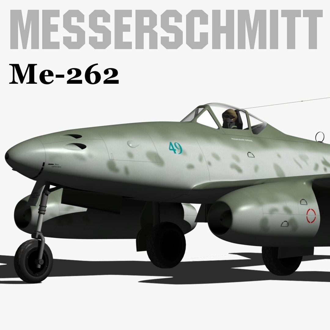 Messerschmitt Me-262 3d Model