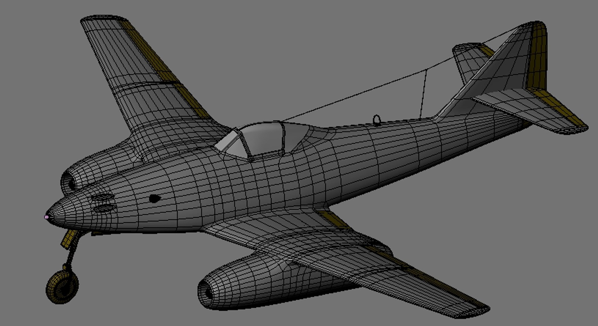 Messerschmitt Me-262 3d Model