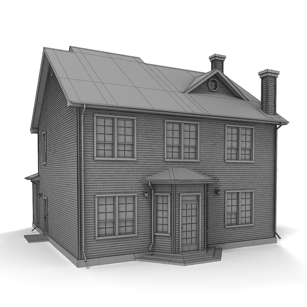 hi-poly cottages vol 6 3d x