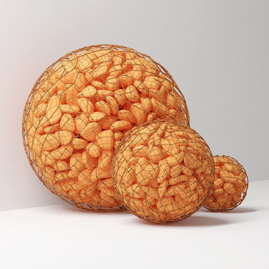 Gabion Sphere 3D Model - TurboSquid 1482005