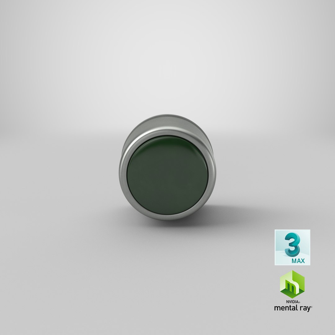 3D Button Model - TurboSquid 1204368