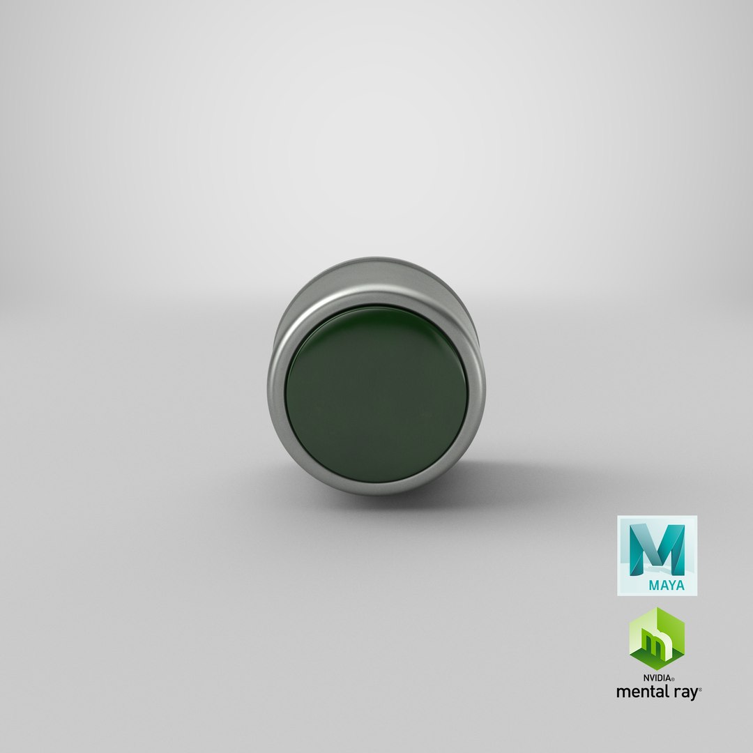 3D Button Model - TurboSquid 1204368