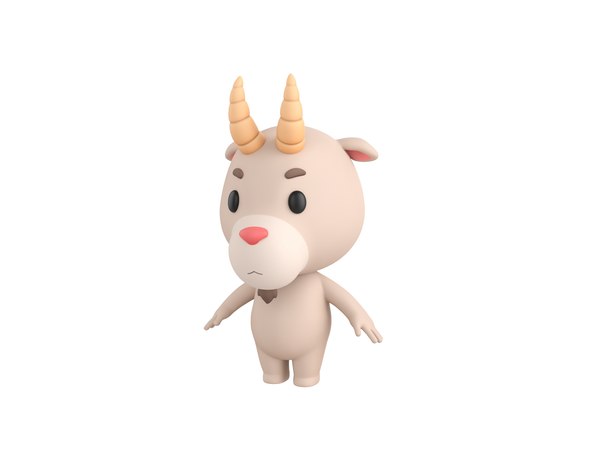 Cartoon Goat 3D Models for Download | TurboSquid