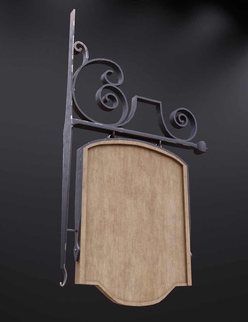 3D signboards street - TurboSquid 1576268