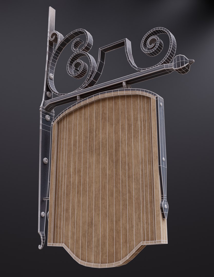 3D signboards street - TurboSquid 1576268
