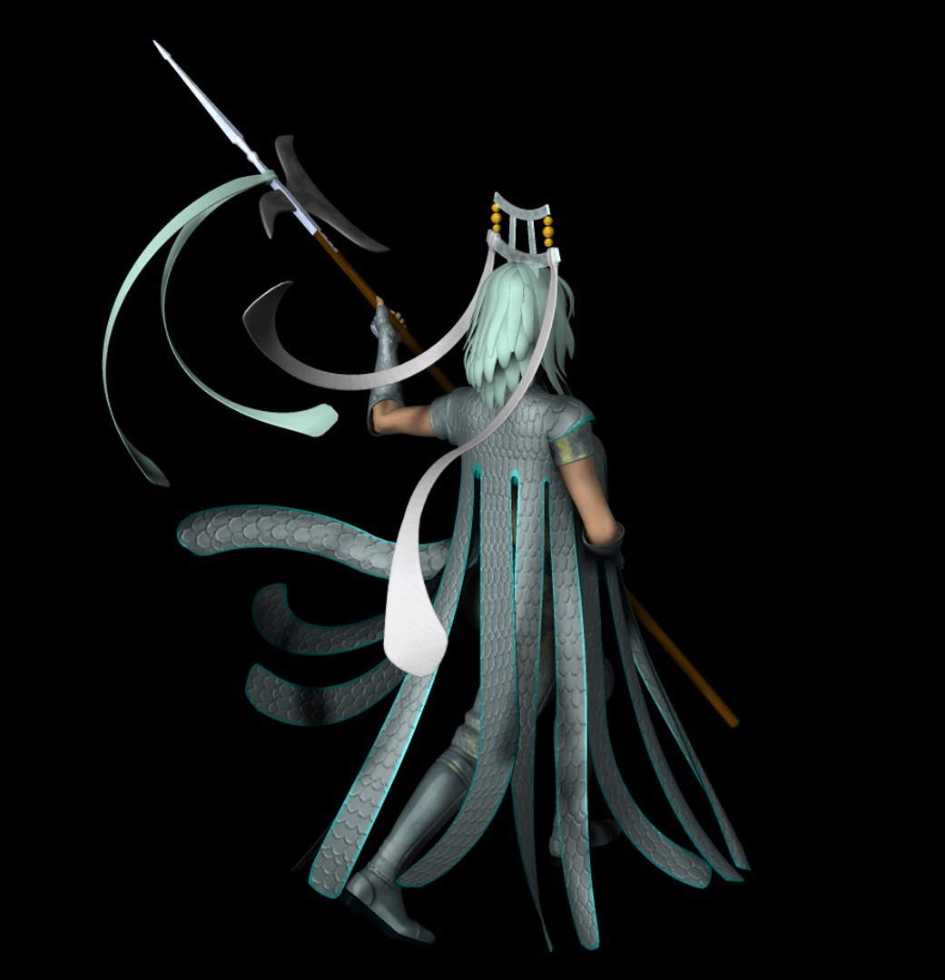 Mizuki Character Miki2 Poser 3d Pz3