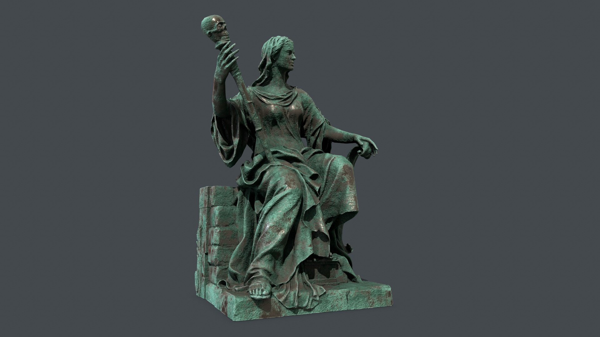 Woman Statue 3D - TurboSquid 2336837