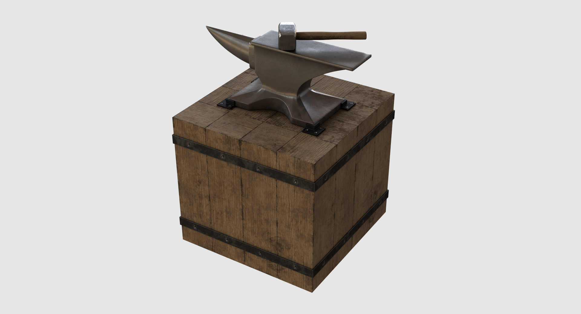 3D model anvil set - TurboSquid 1363543