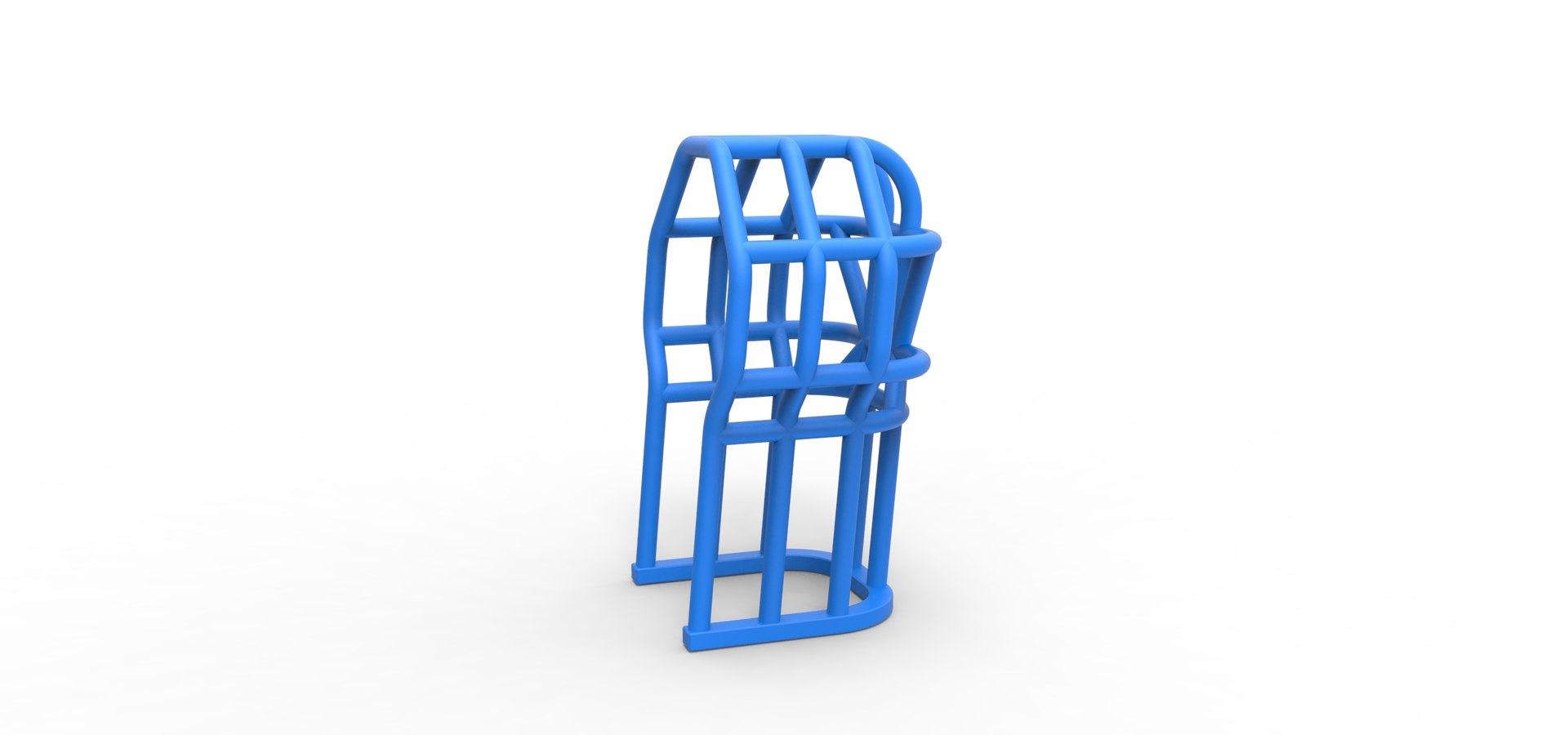 3D Roll Cage Of Pulling Tractor Version 3 Scale 1 To 25 - TurboSquid ...