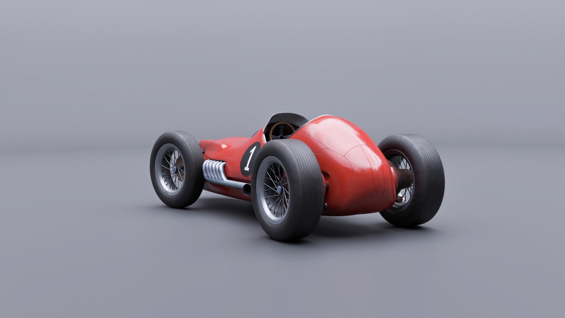 3D Model Retro Racer - TurboSquid 2211141