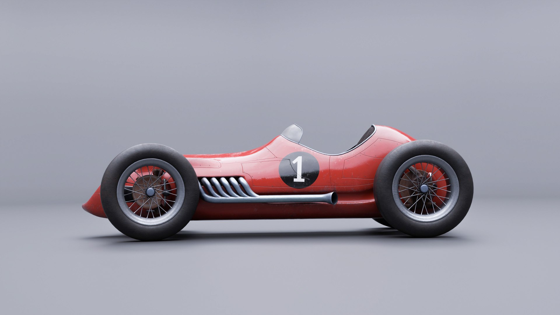 3D Model Retro Racer - TurboSquid 2211141