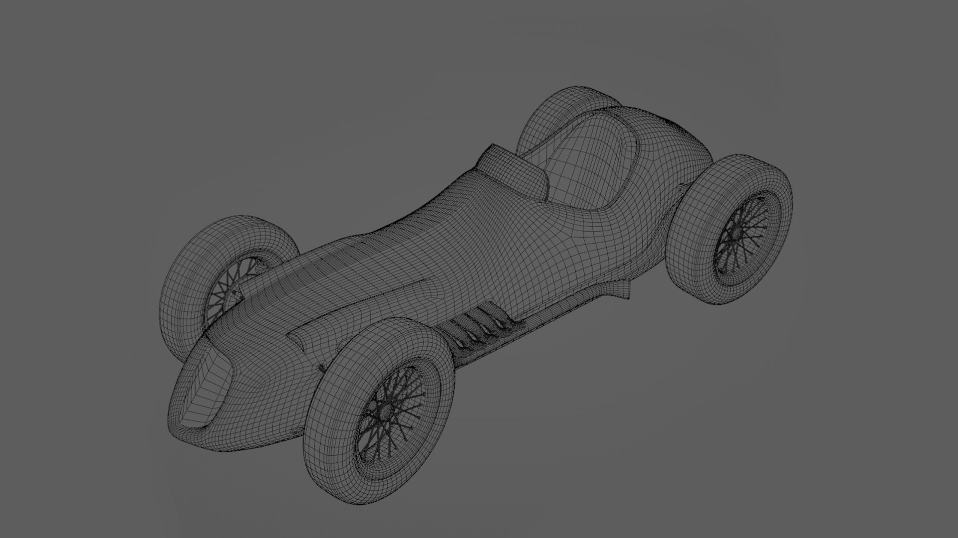 3D Model Retro Racer - TurboSquid 2211141