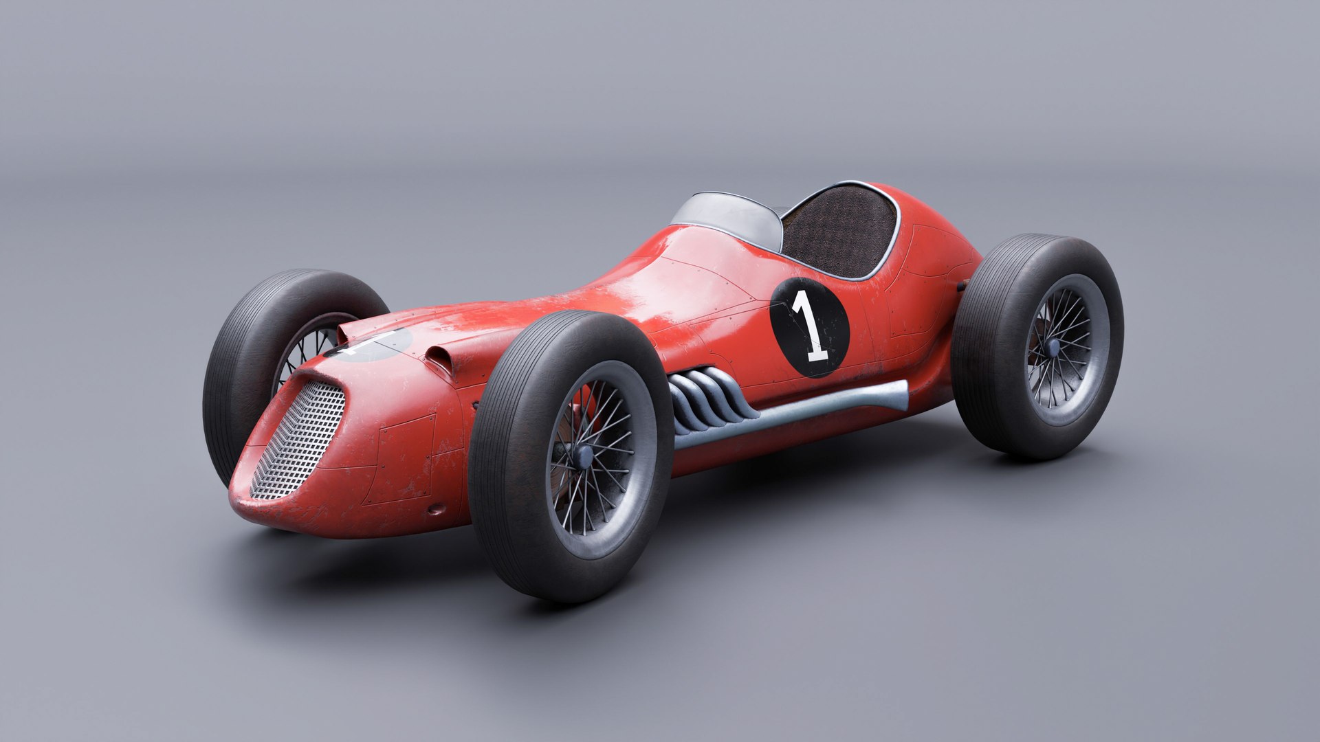 3D Model Retro Racer - TurboSquid 2211141