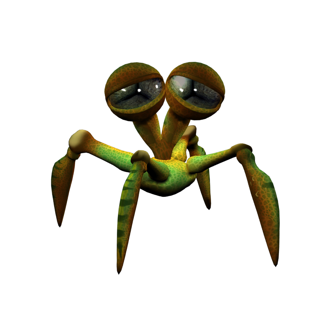 3d Model Small Alien