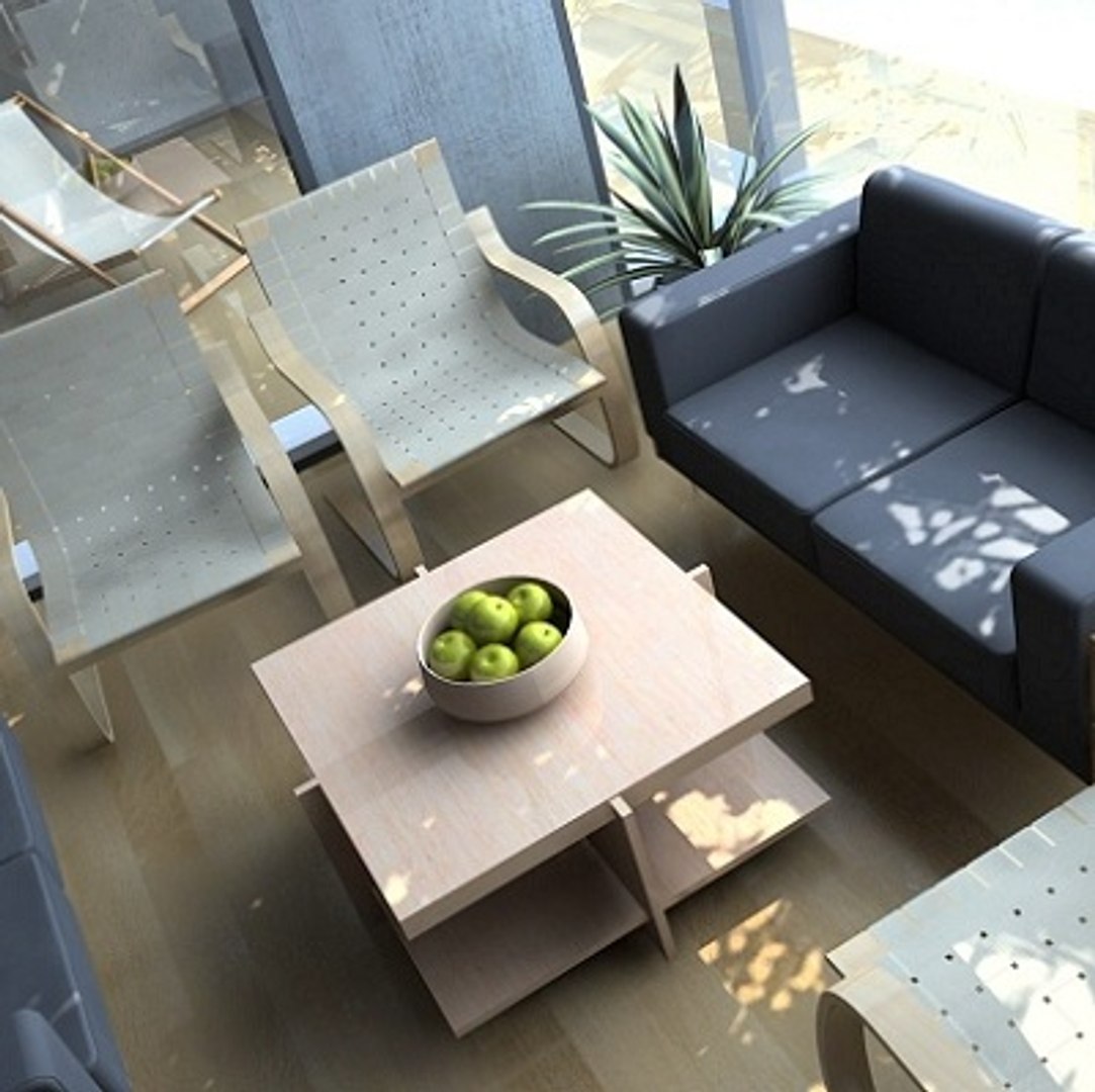 Maya Furniture Kit 1 Interior