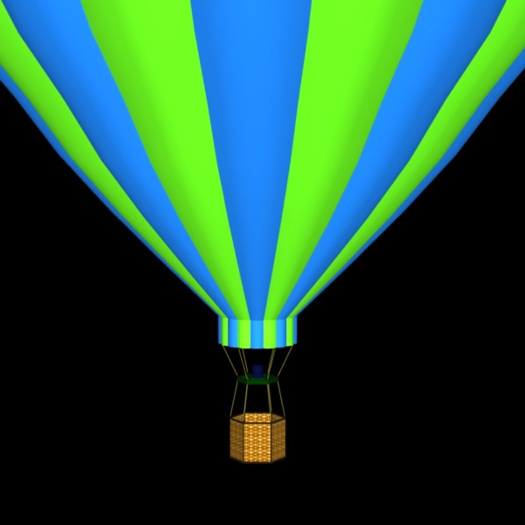 Hot Air Bl 3d Model