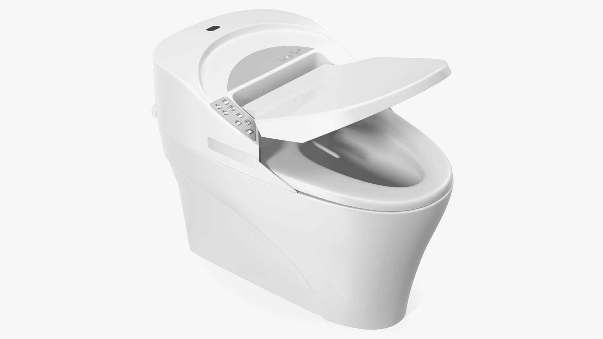 3D Smart Toilet with Remote Control Panel - TurboSquid 1777261