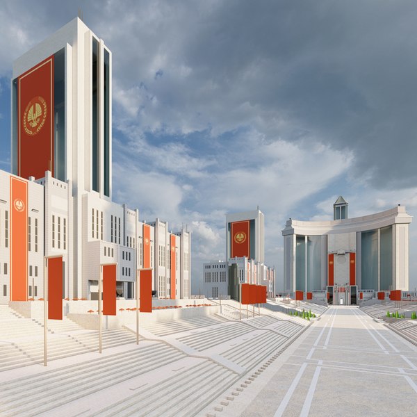 Civic Building SketchUp Models for Download | TurboSquid