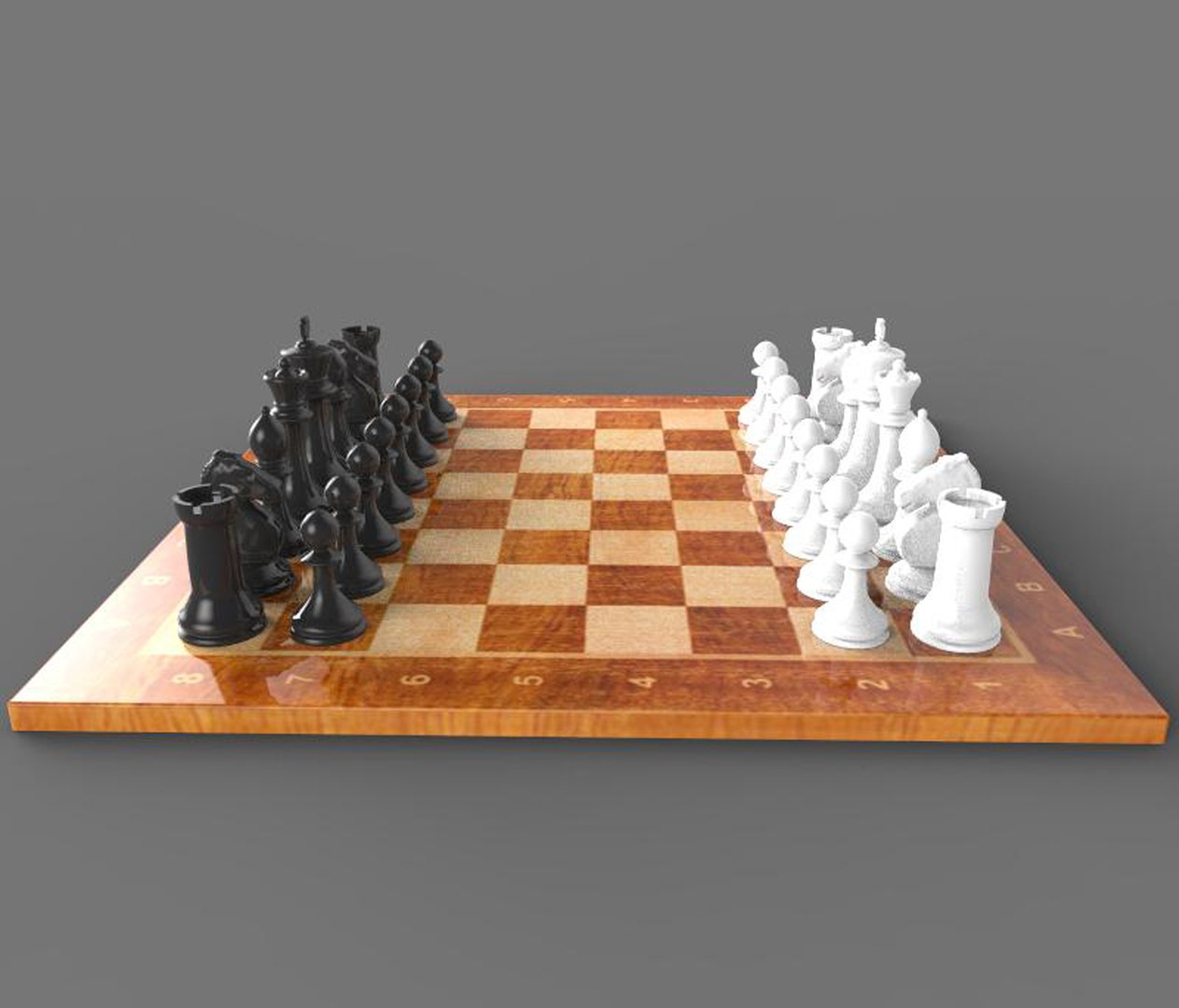 3D Model The Chess - TurboSquid 2131839