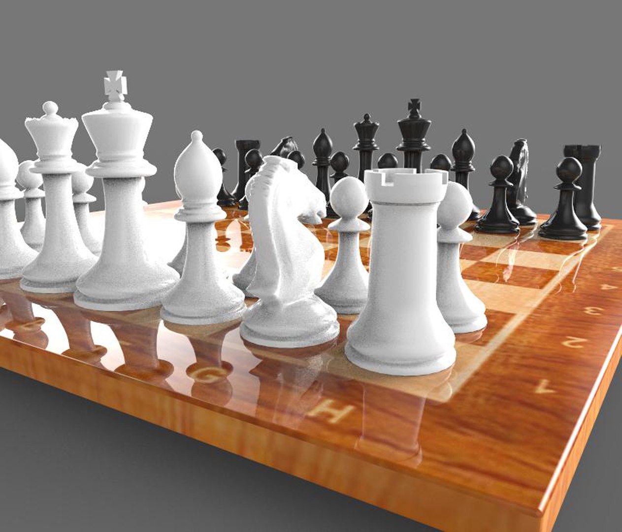 3D Model The Chess - TurboSquid 2131839