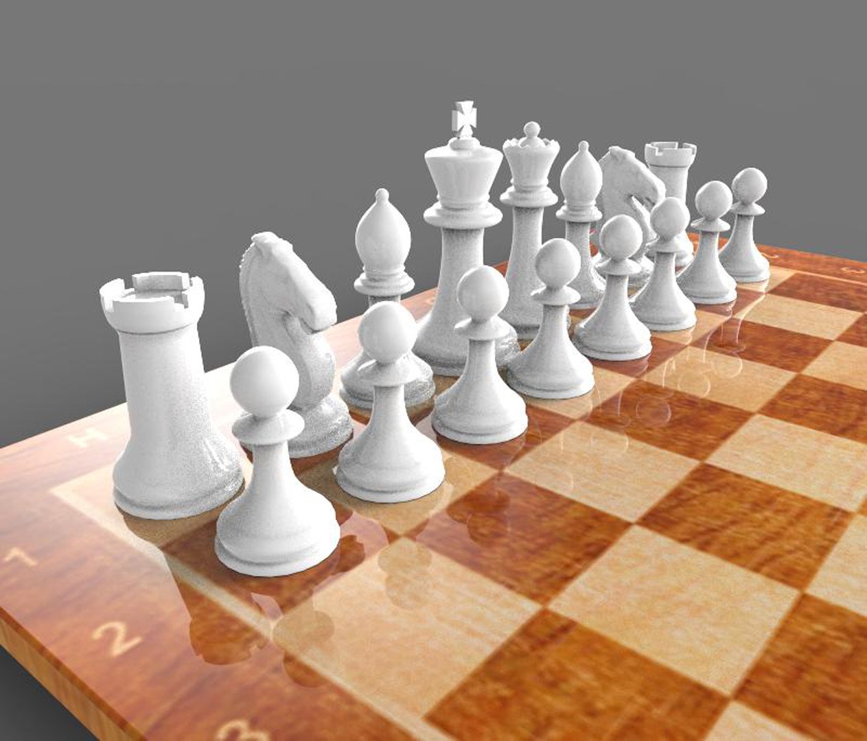 3D Model The Chess - TurboSquid 2131839