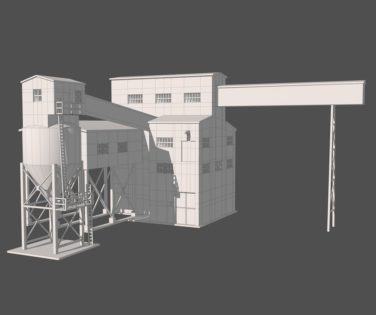 Factory 3d Model