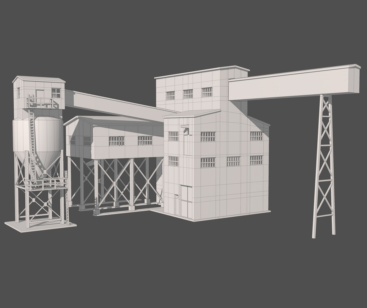 Factory 3d Model