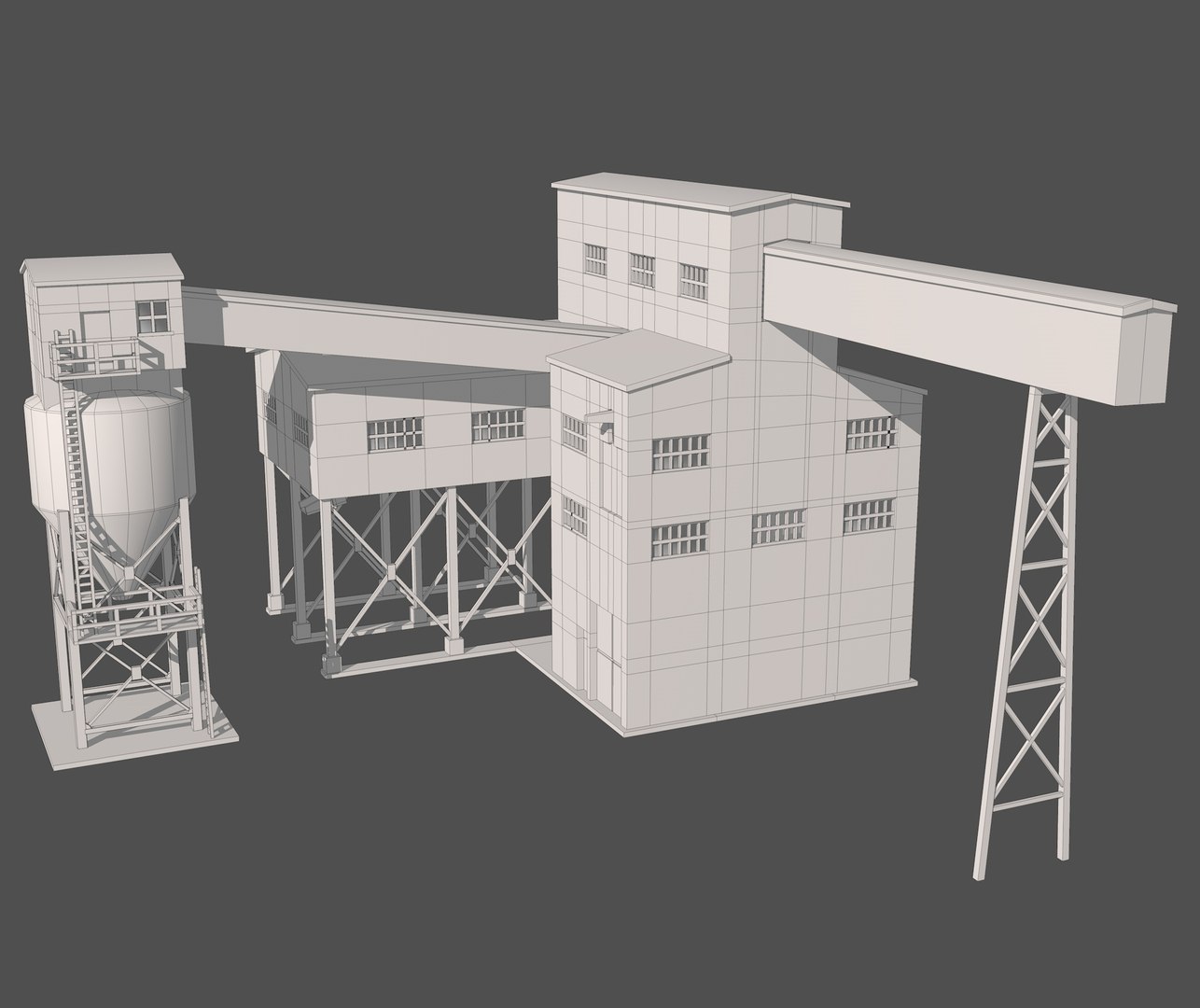 Factory 3d Model