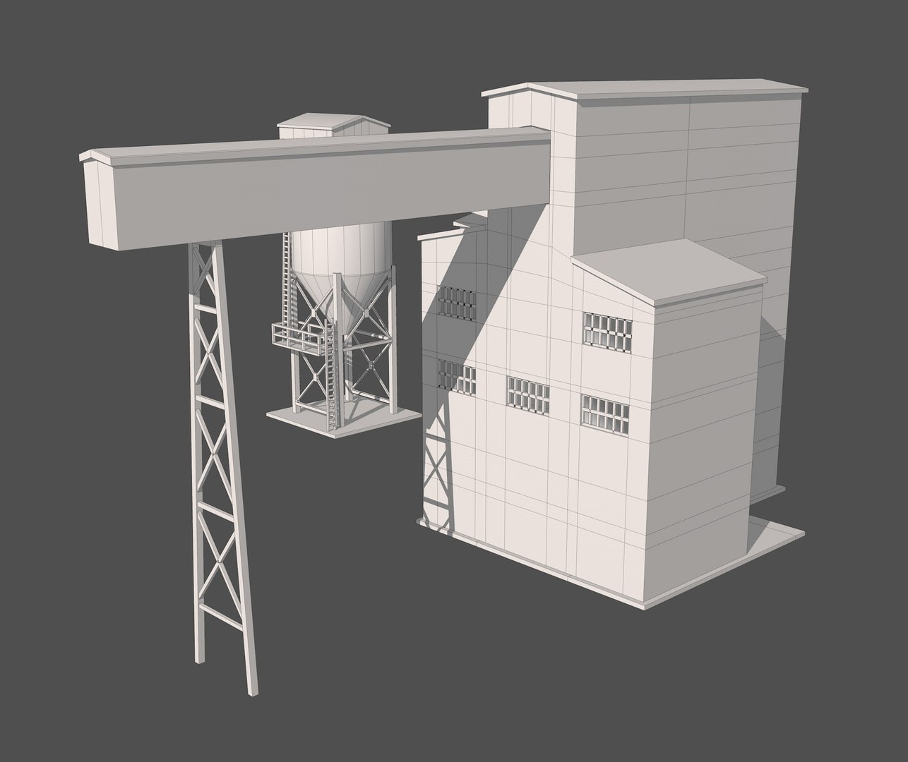 Factory 3d Model